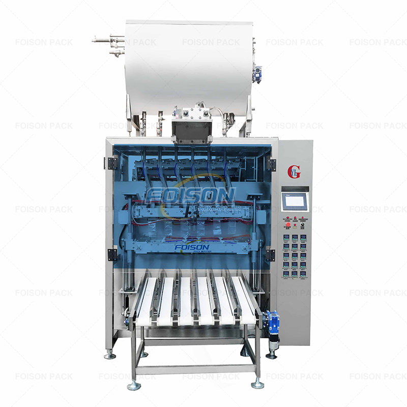 Multi Lines 3 Sides Sealing Sachet Liquid Packing Machine - Buy Multi ...